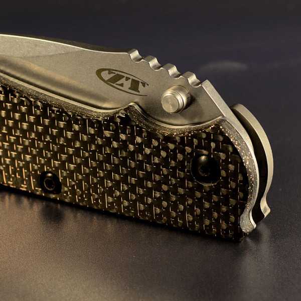 Zero Tolerance 551 custom scales „lightning strike carbon“ | Custom ...